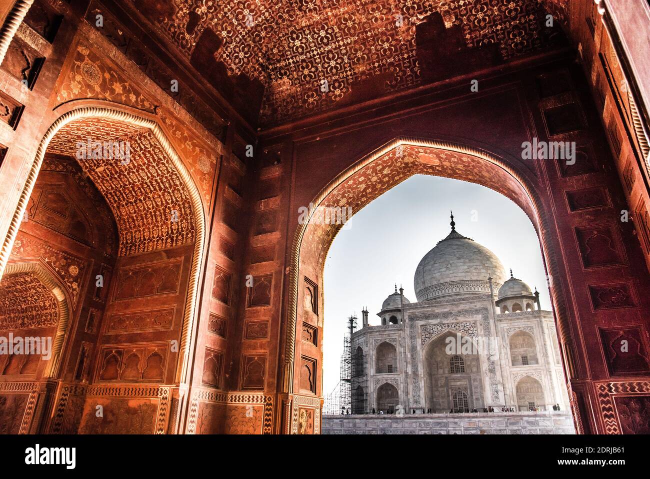 Interior view taj mahal india hi-res stock photography and images - Alamy