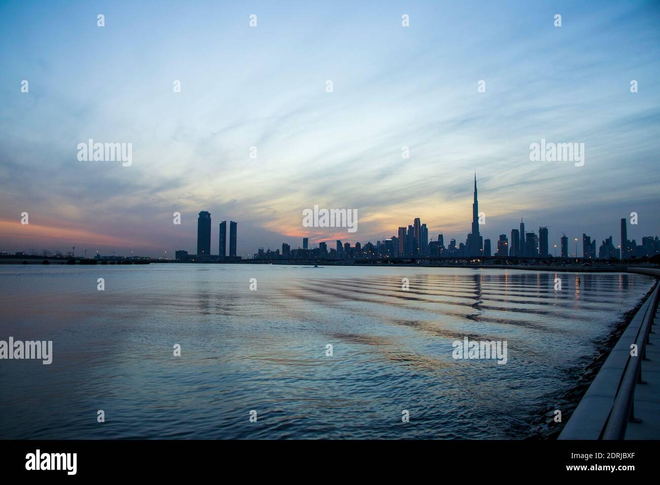 Dubai city skyline Stock Photo - Alamy