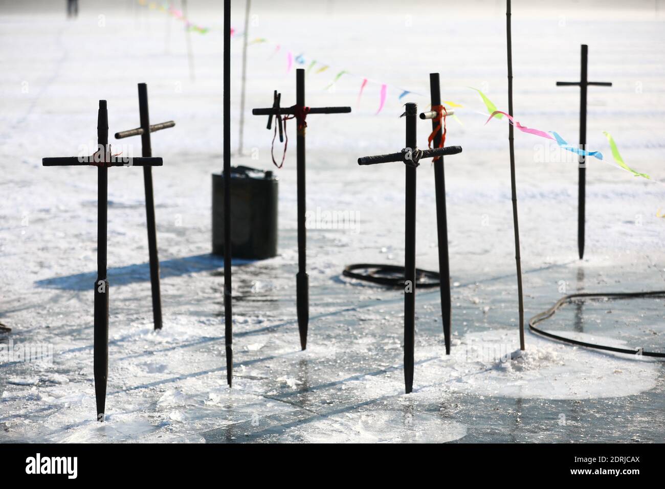 More than a dozen mining icemen work hard to harvest ice cubes in ...