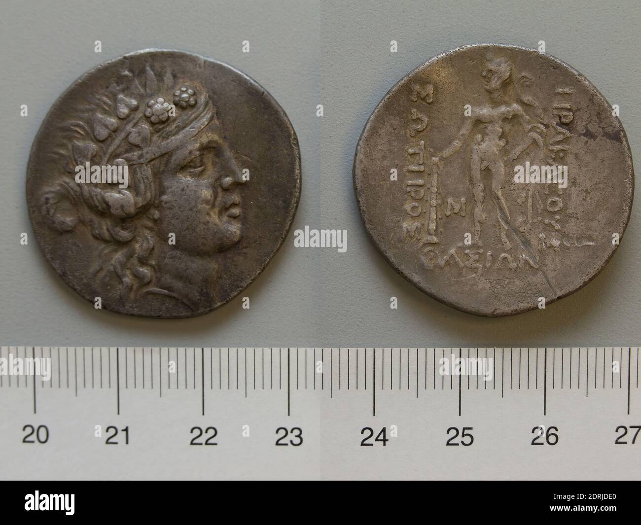 Mint: Thasos, Coin from Thasos, 148–100 B.C., Silver, 16.79 g, 12:00 ...