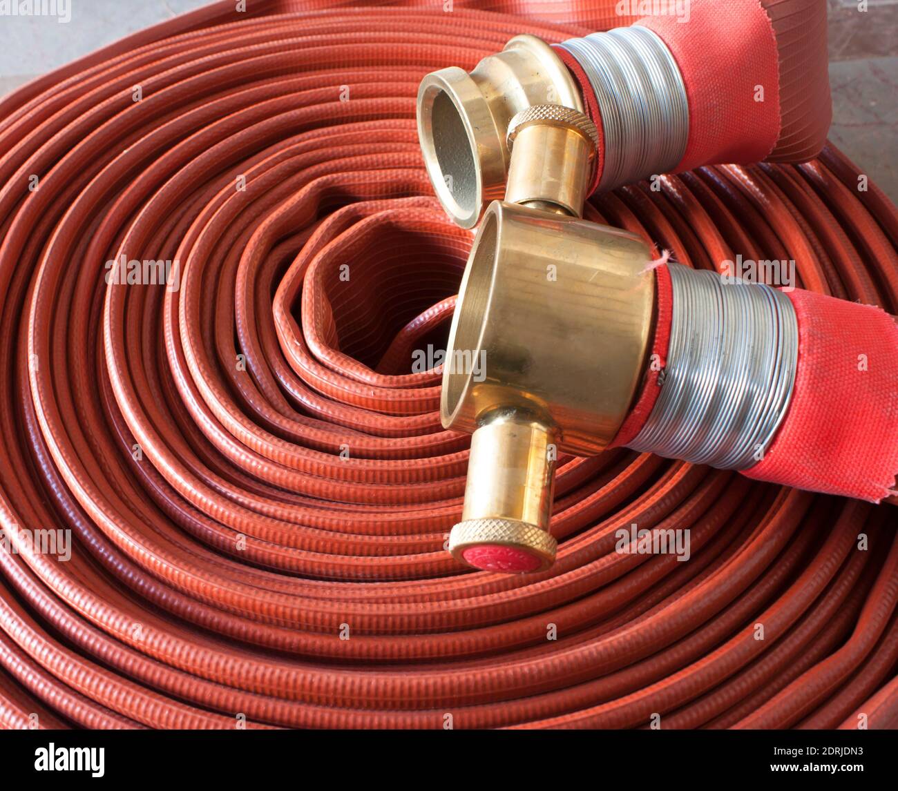 Rubber Fire Hose High Resolution Stock Photography and Images - Alamy