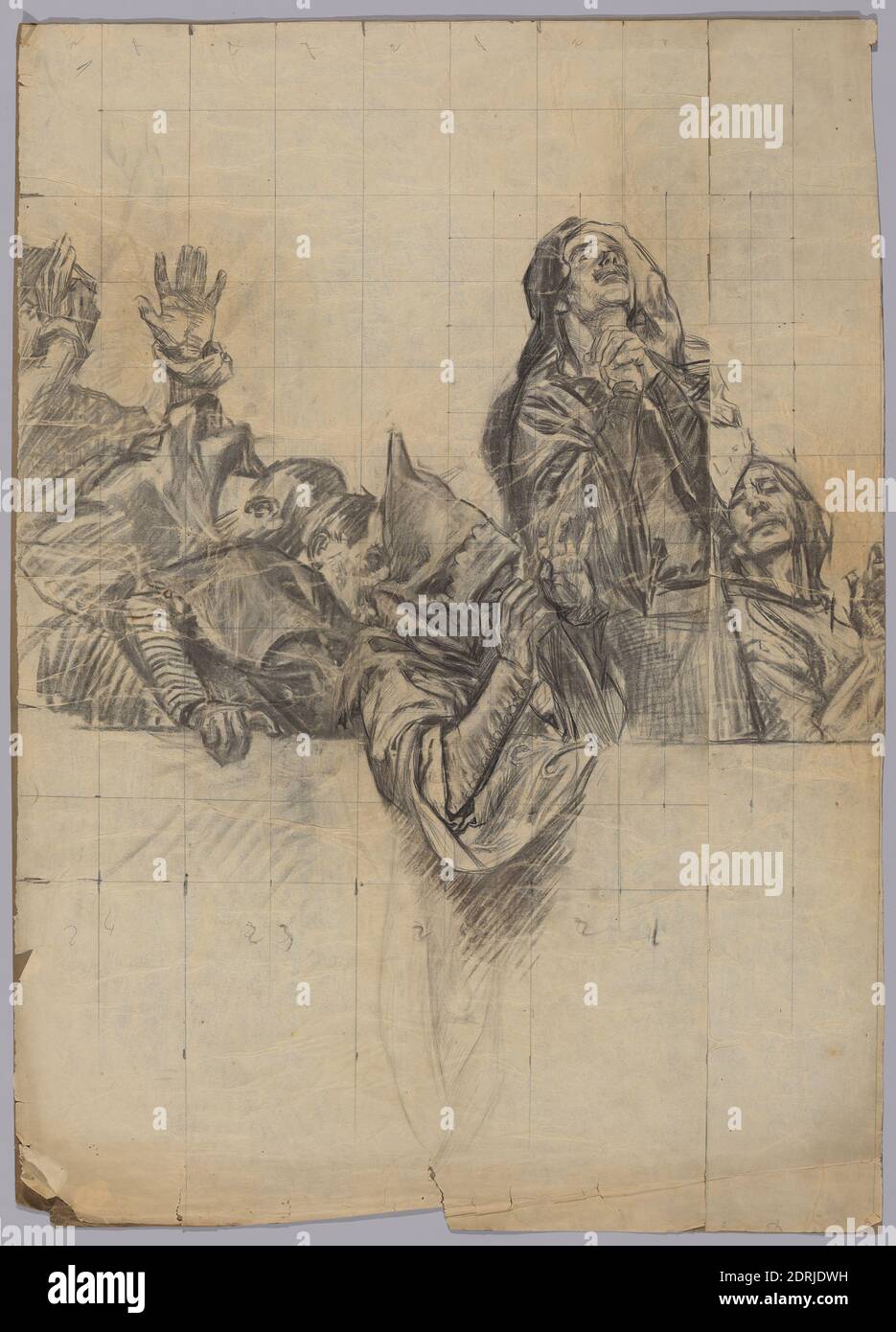 Artist: Edwin Austin Abbey, American, 1852–1911, M.A., 1897, Figure ...