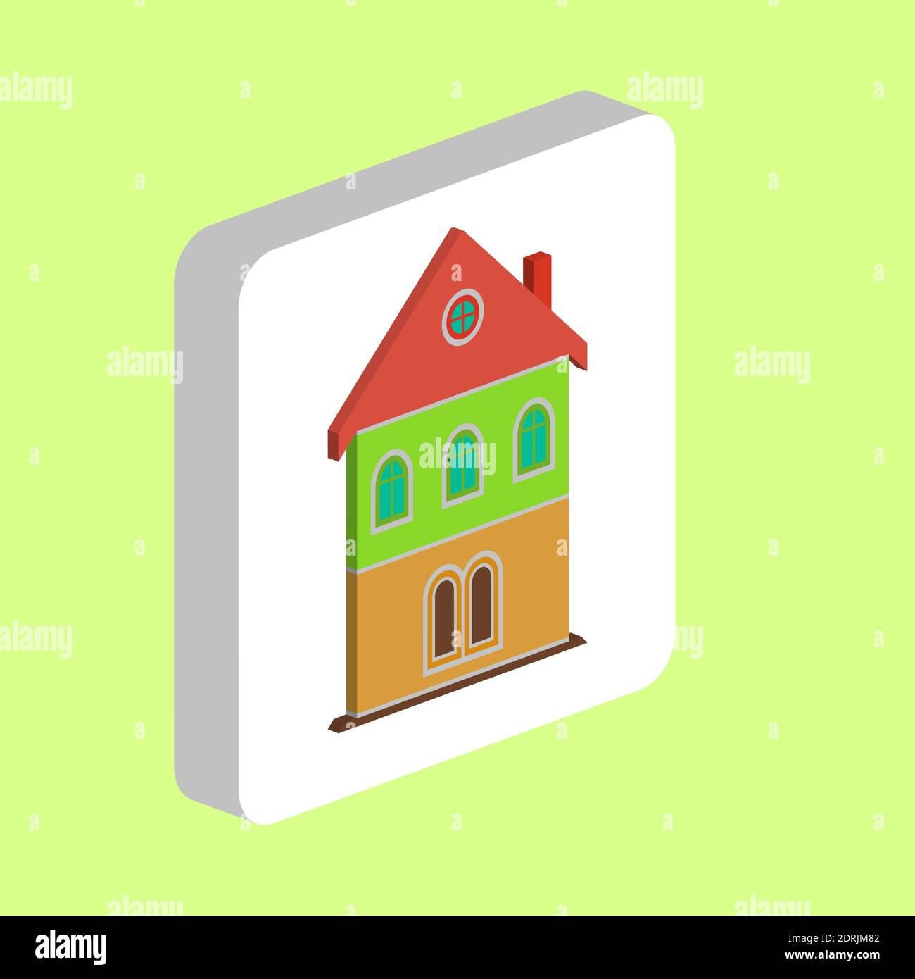 building Simple vector icon. Illustration symbol design template for ...