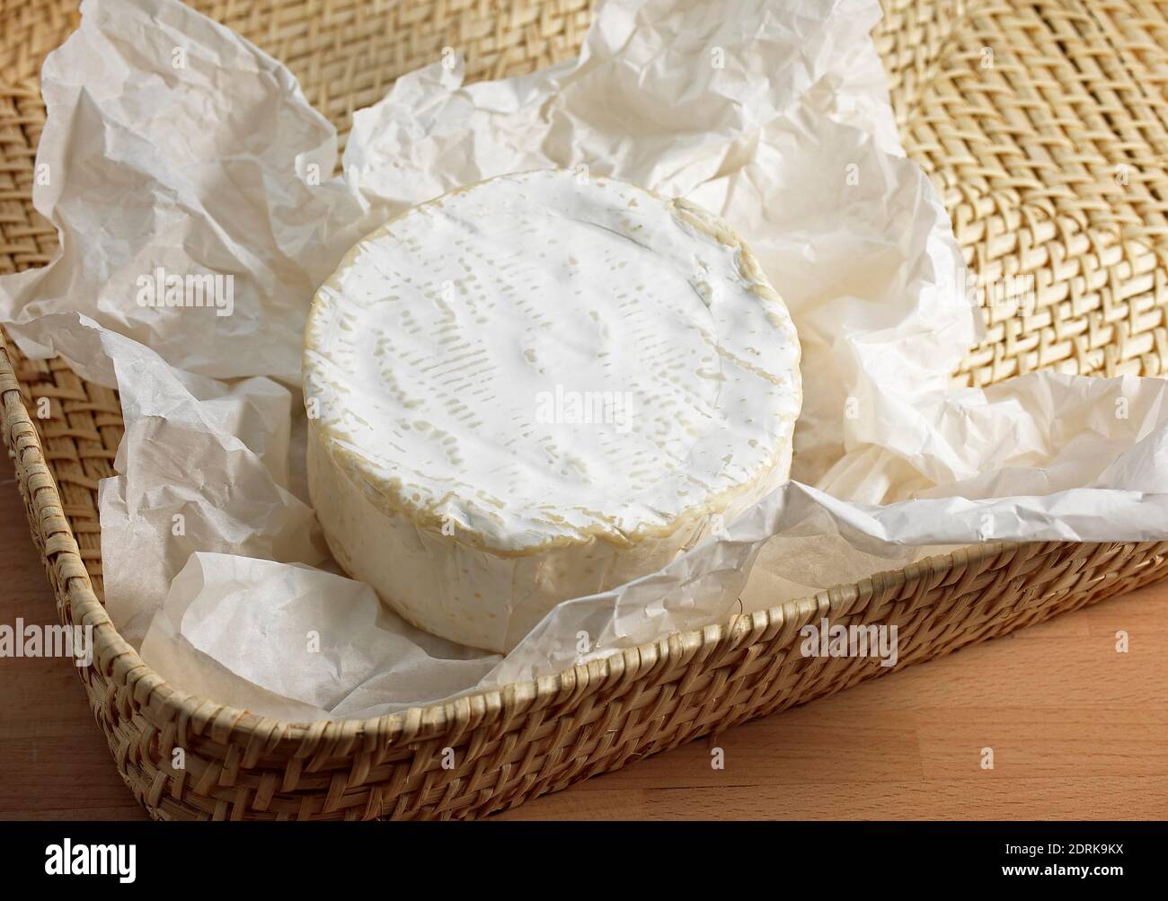 Brillat Savarin, French Cheese produced from Cow's Milk Stock Photo - Alamy