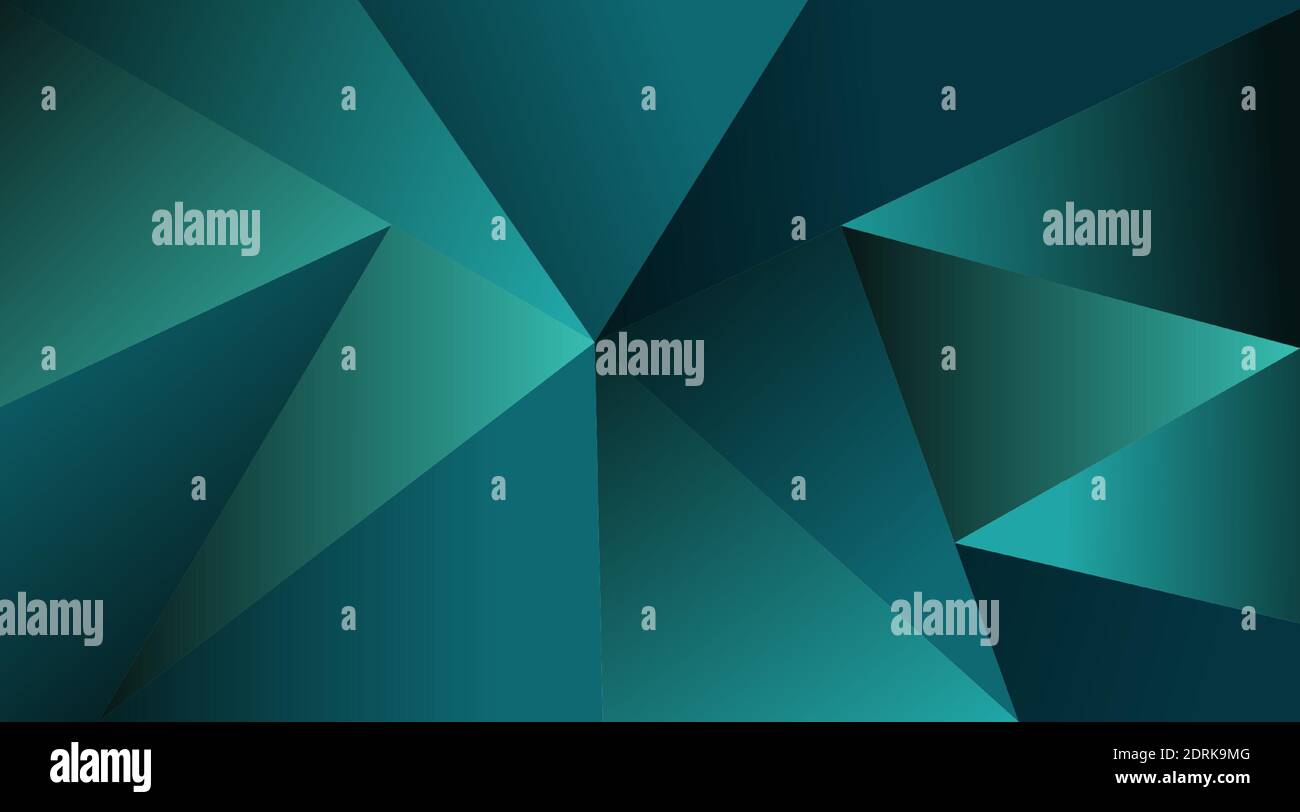 abstract vector background . triangle shape green color Stock Vector ...