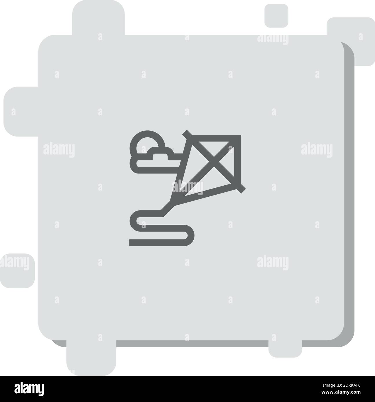 Kite Symbol Stock Vector Images - Alamy