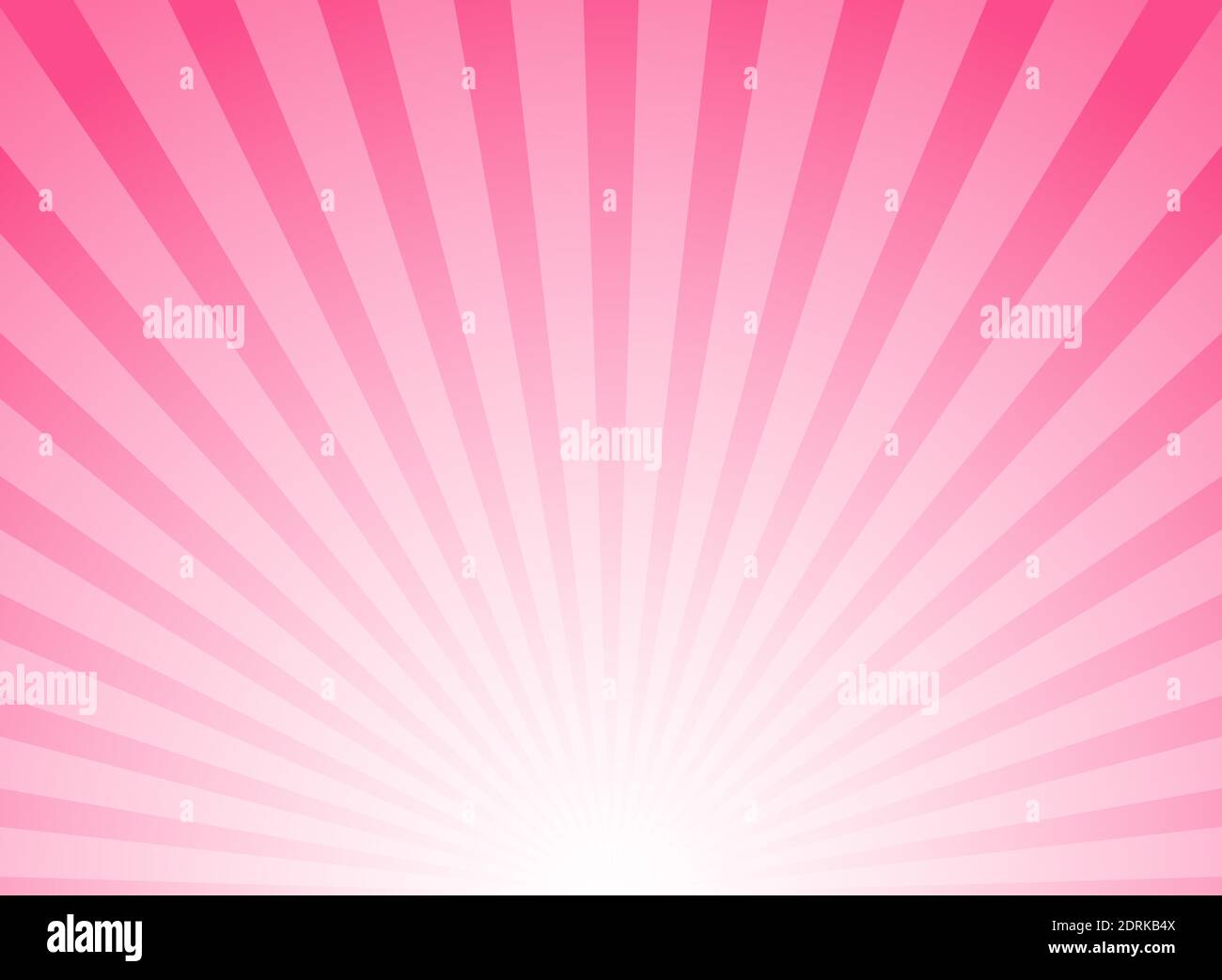 Sunlight horizontal background. Pink color burst background. Vector ...