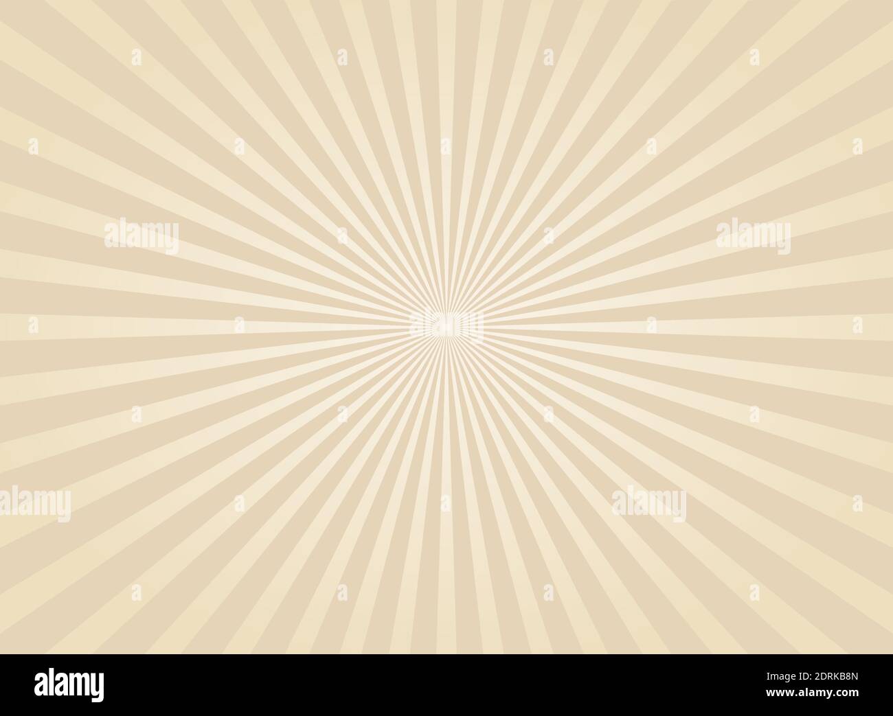 Sunlight wide retro faded background. beige color burst background ...
