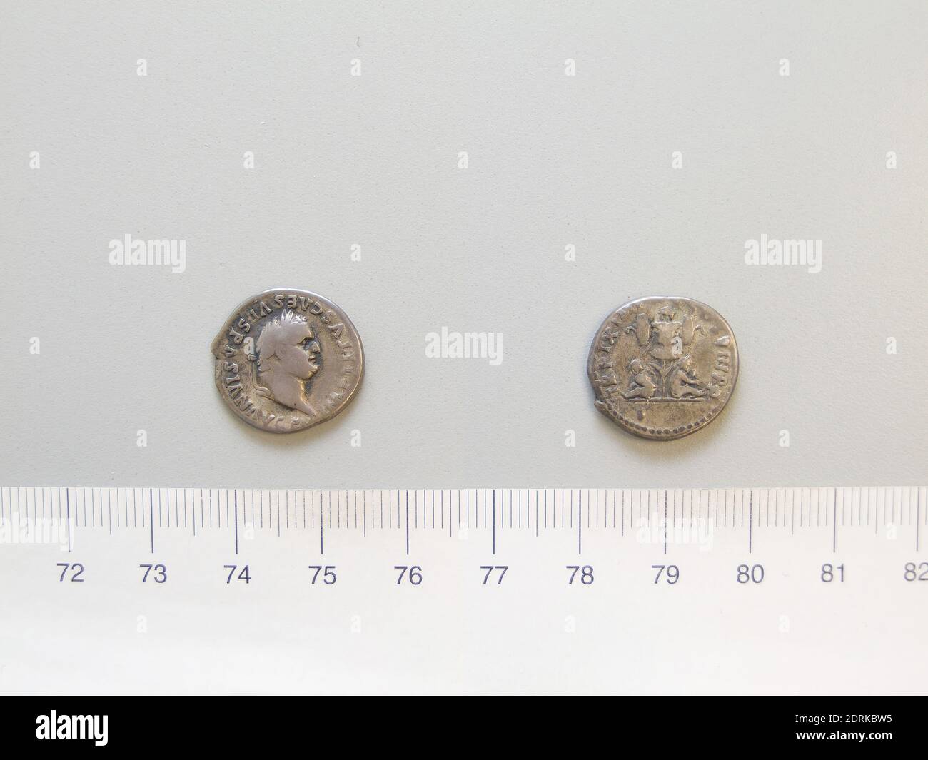 Denarius titus emperor rome hi-res stock photography and images - Alamy