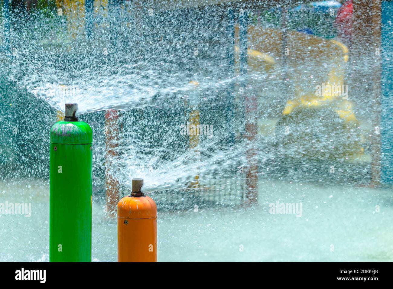 Container park slide hi-res stock photography and images - Alamy