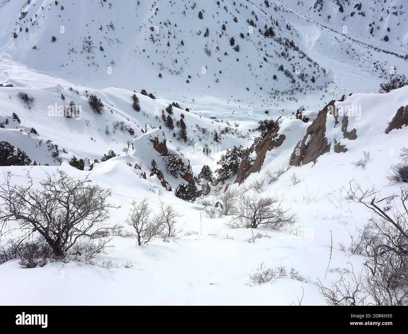 Chimgan snow hi-res stock photography and images - Alamy