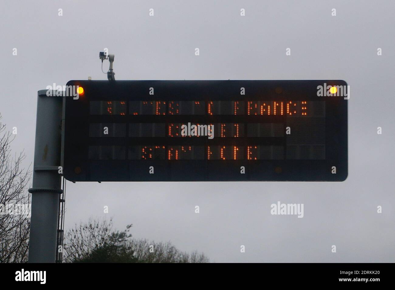 Operation stack on m20 motorway hi-res stock photography and images - Alamy