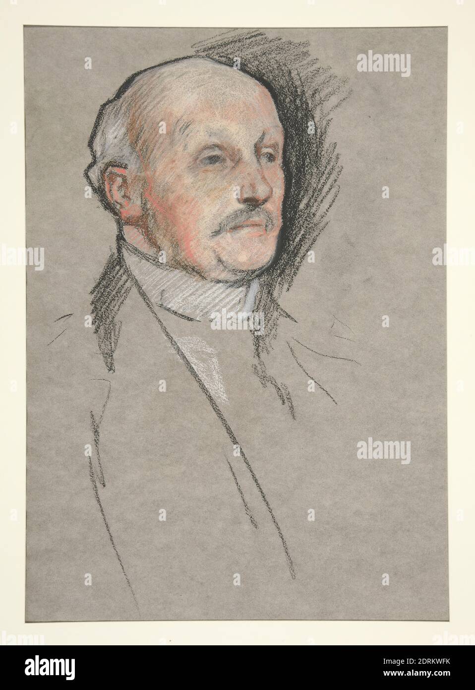 Artist: Edwin Austin Abbey, American, 1852–1911, M.A., 1897, Head of ...