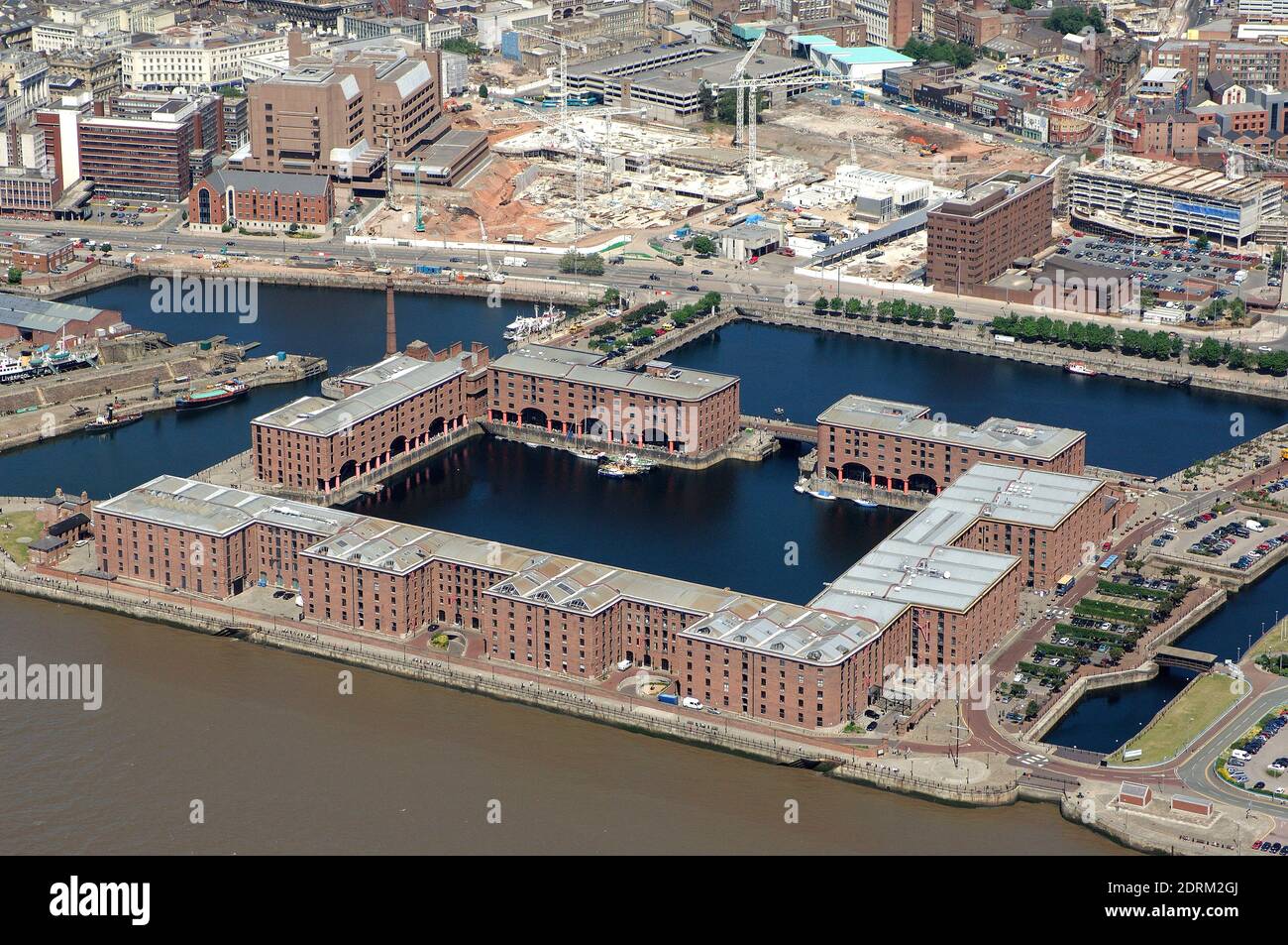 Aerial photography Liverpool Stock Photo - Alamy