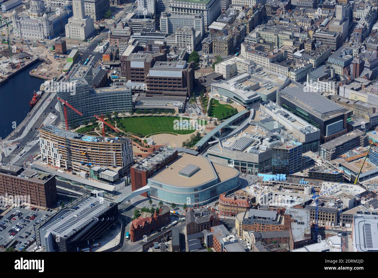 Aerial photography Liverpool Stock Photo - Alamy