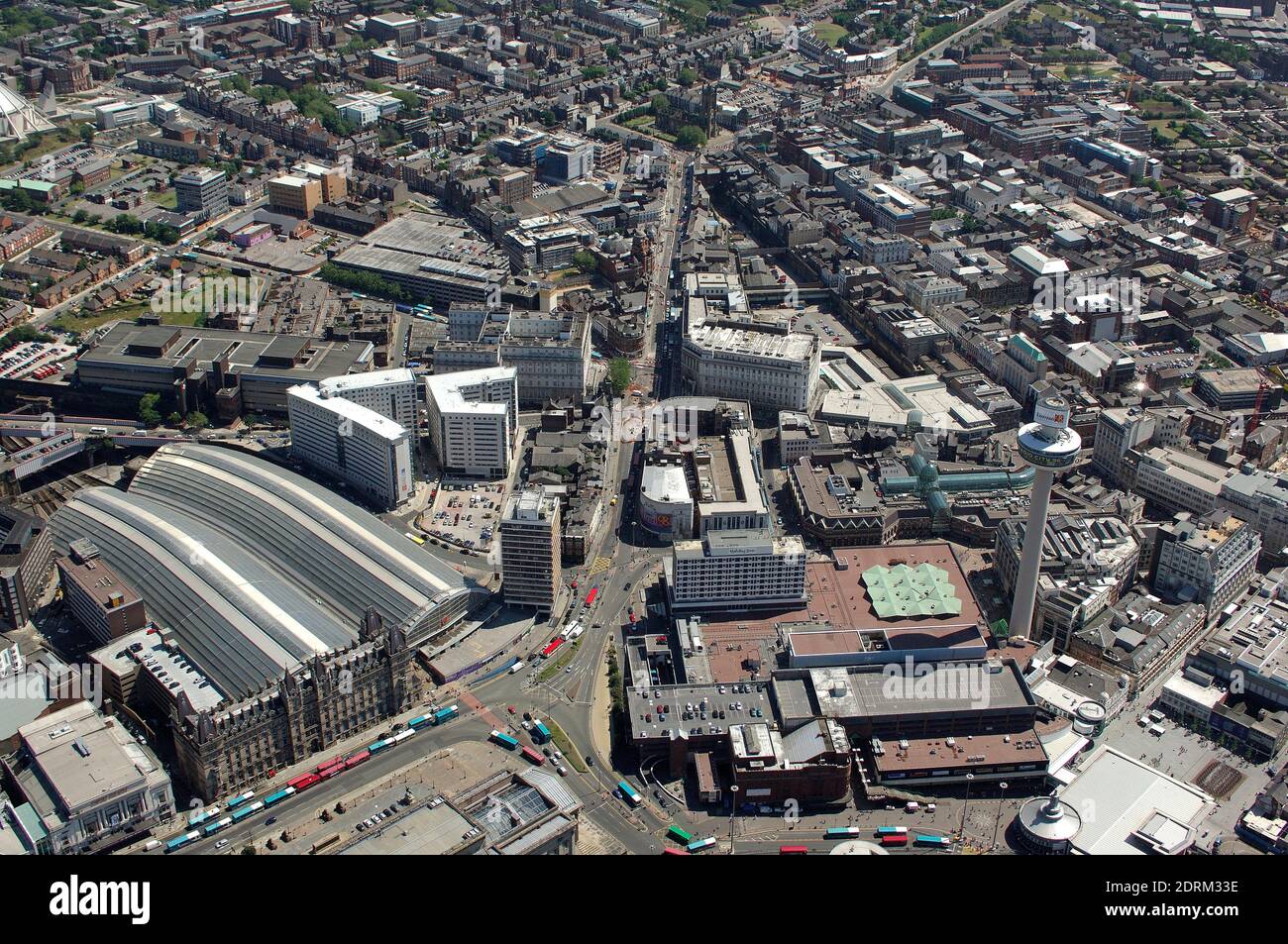 Aerial photography Liverpool Stock Photo - Alamy