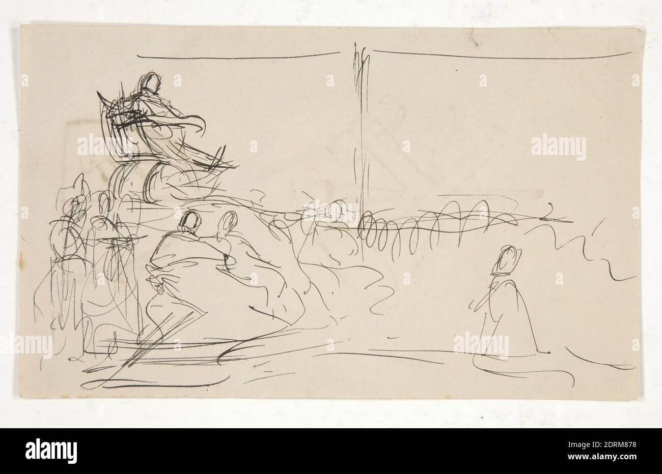 Artist: Edwin Austin Abbey, American, 1852–1911, M.A., 1897, Study for ...