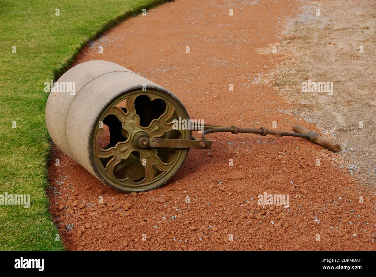 Old lawn roller hi-res stock photography and images - Alamy