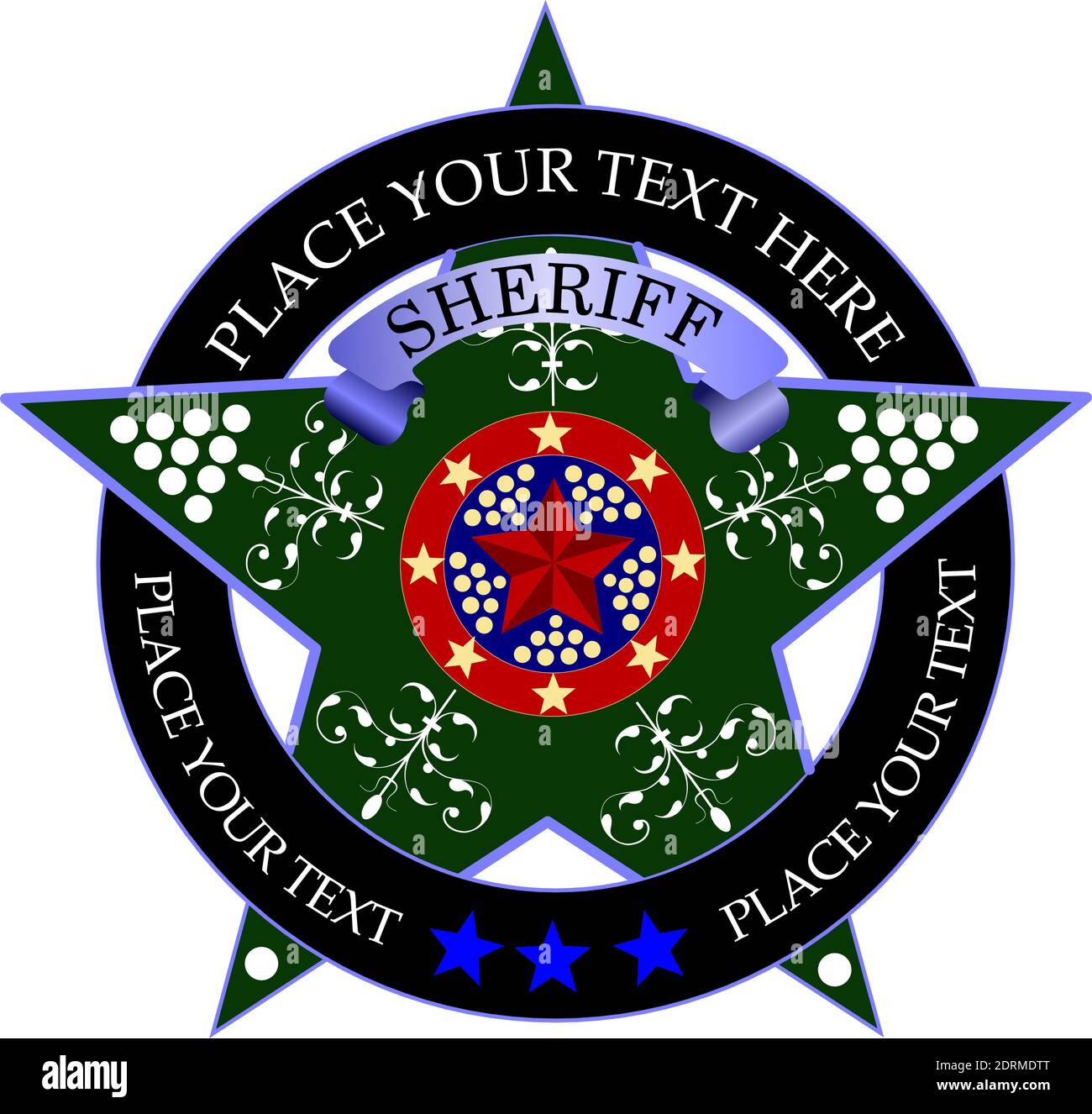 Sheriffs officer Stock Vector Images - Alamy