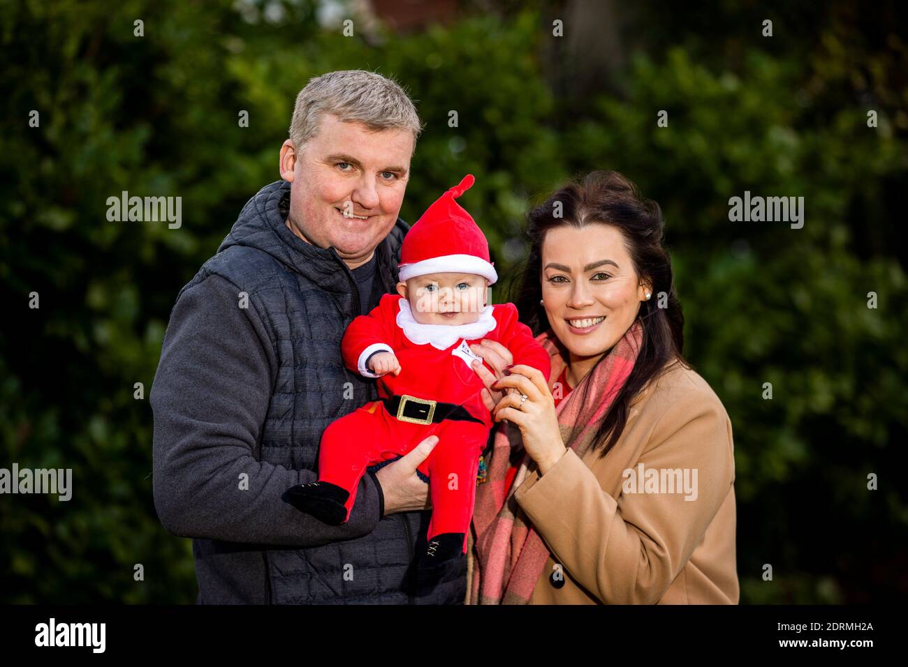 Glenn Coburn and Josey Loughran with their son, Caden James Coburn, in ...