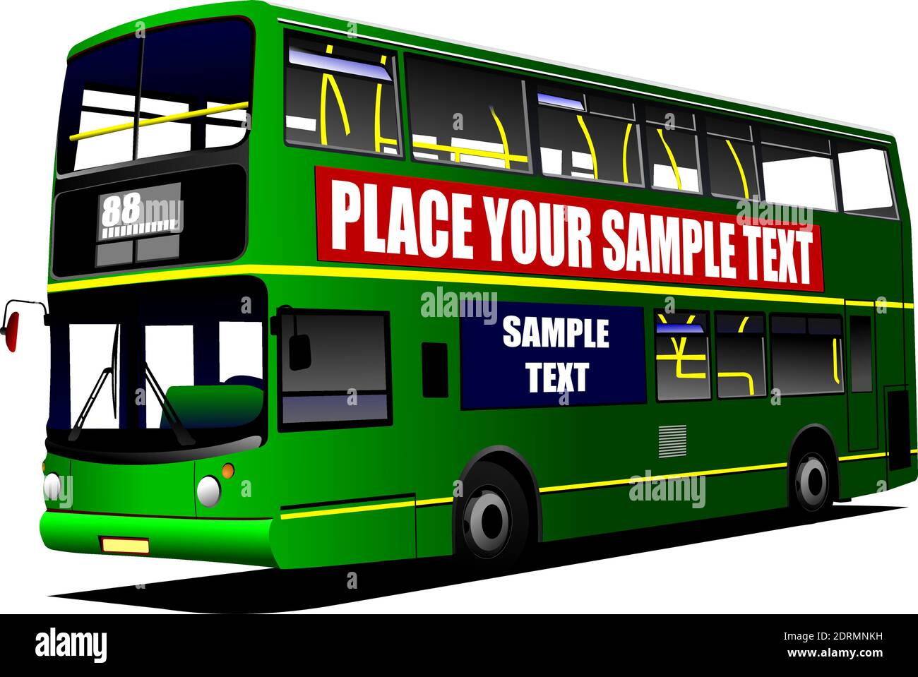 Double decker bus passenger Cut Out Stock Images & Pictures - Alamy