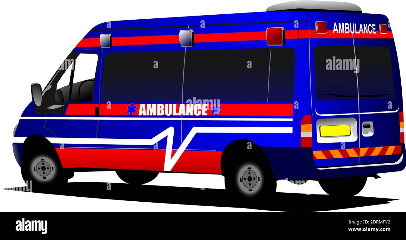 Modern ambulance Stock Vector Images - Alamy