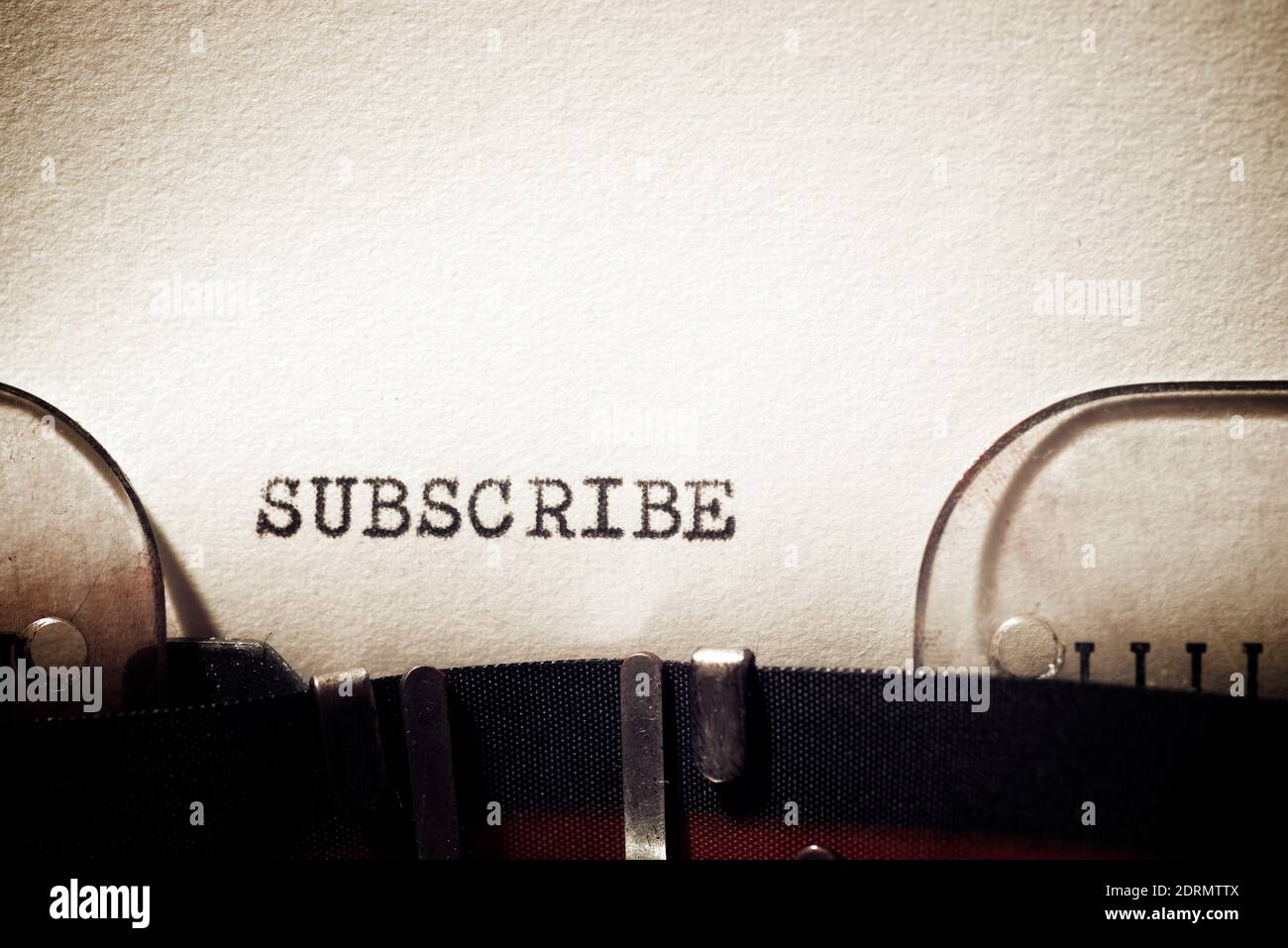 Subscribe lettering hi-res stock photography and images - Alamy