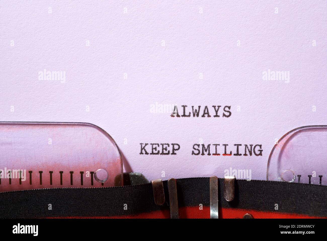 Always keep smiling hi-res stock photography and images - Alamy