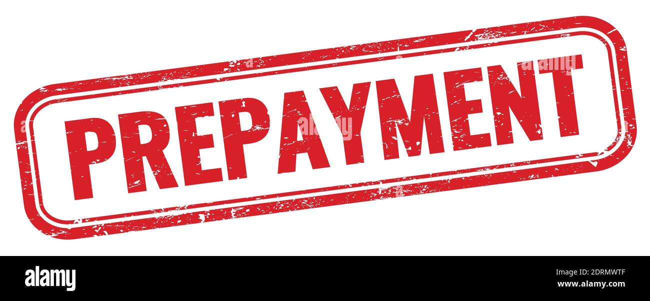 Prepayment text Cut Out Stock Images & Pictures - Alamy
