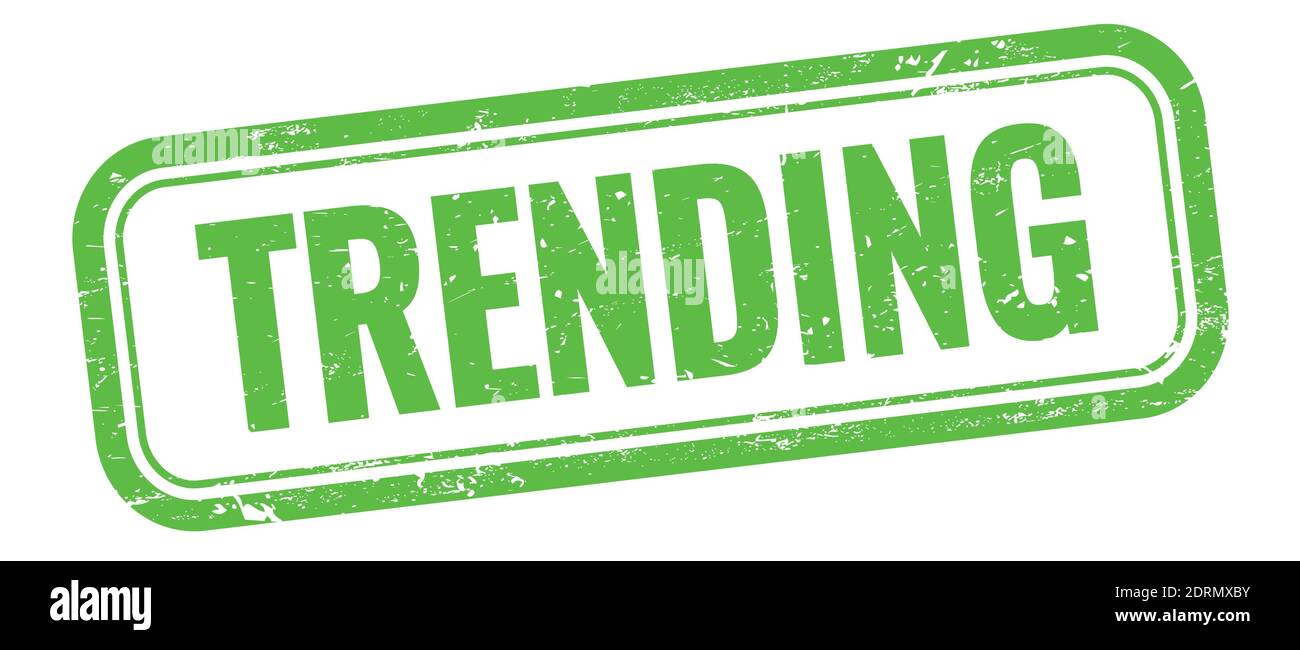 Trending text on green hi-res stock photography and images - Alamy