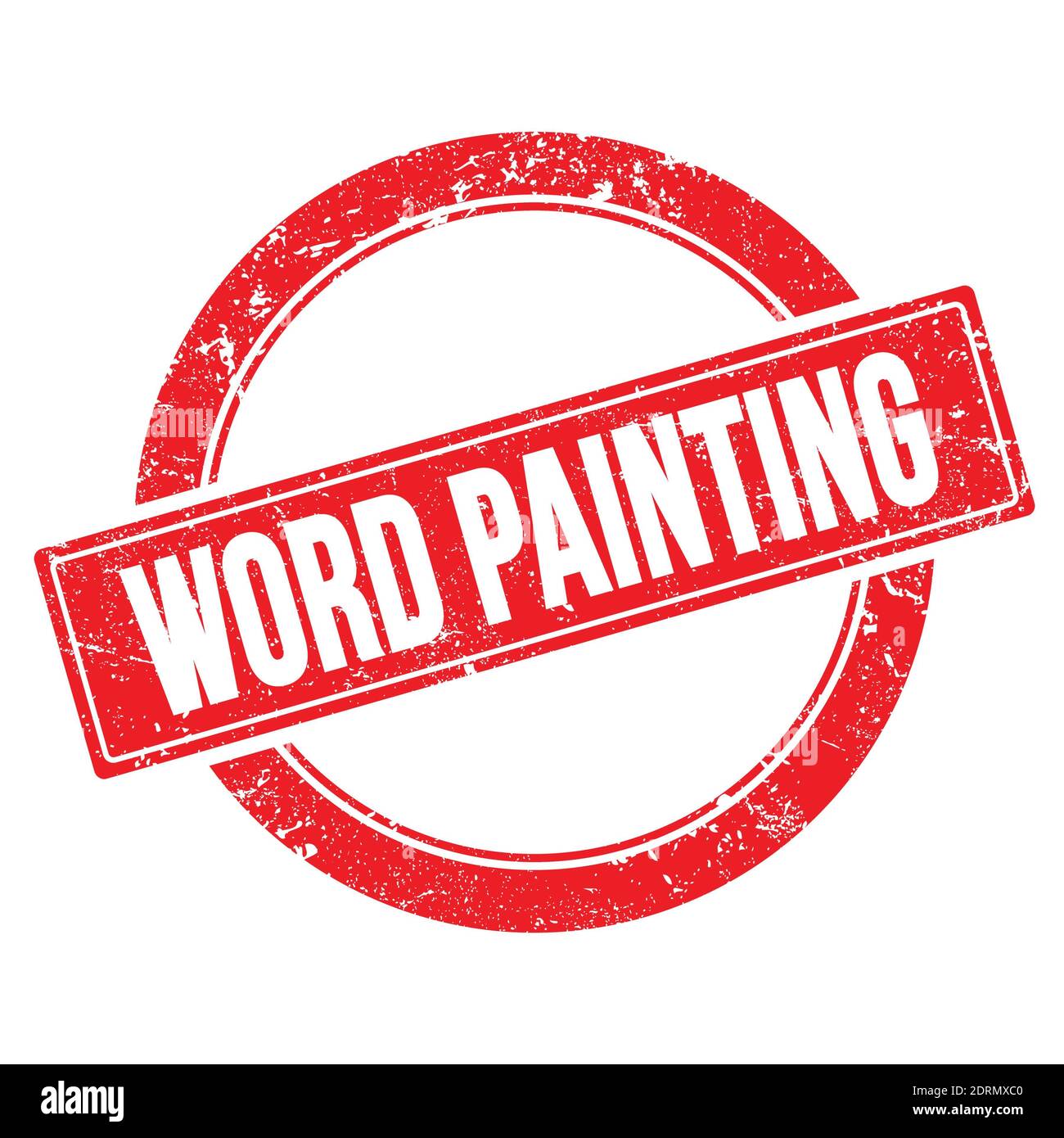 Word painting stamp hi-res stock photography and images - Alamy