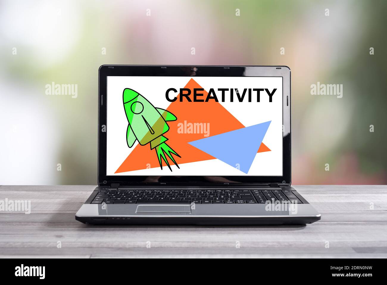 Creativity concept shown on a laptop screen Stock Photo - Alamy