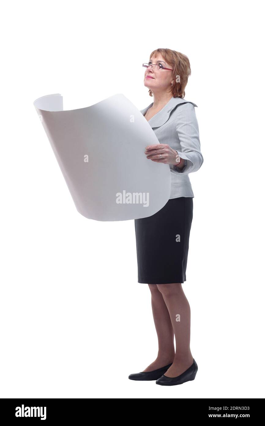 Rolled up construction drawings hi-res stock photography and images - Alamy