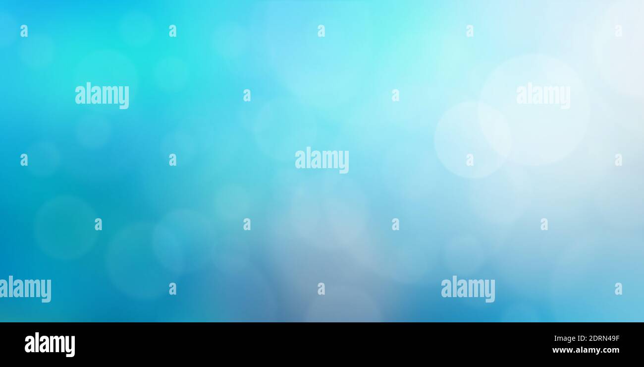Vintage pastel ocean blue bokeh abstract background for creative Stock ...
