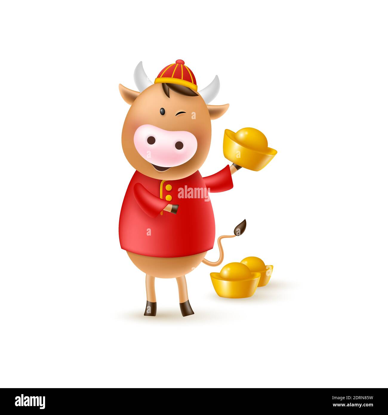 Chinese 2021 new year Cut Out Stock Images & Pictures - Alamy