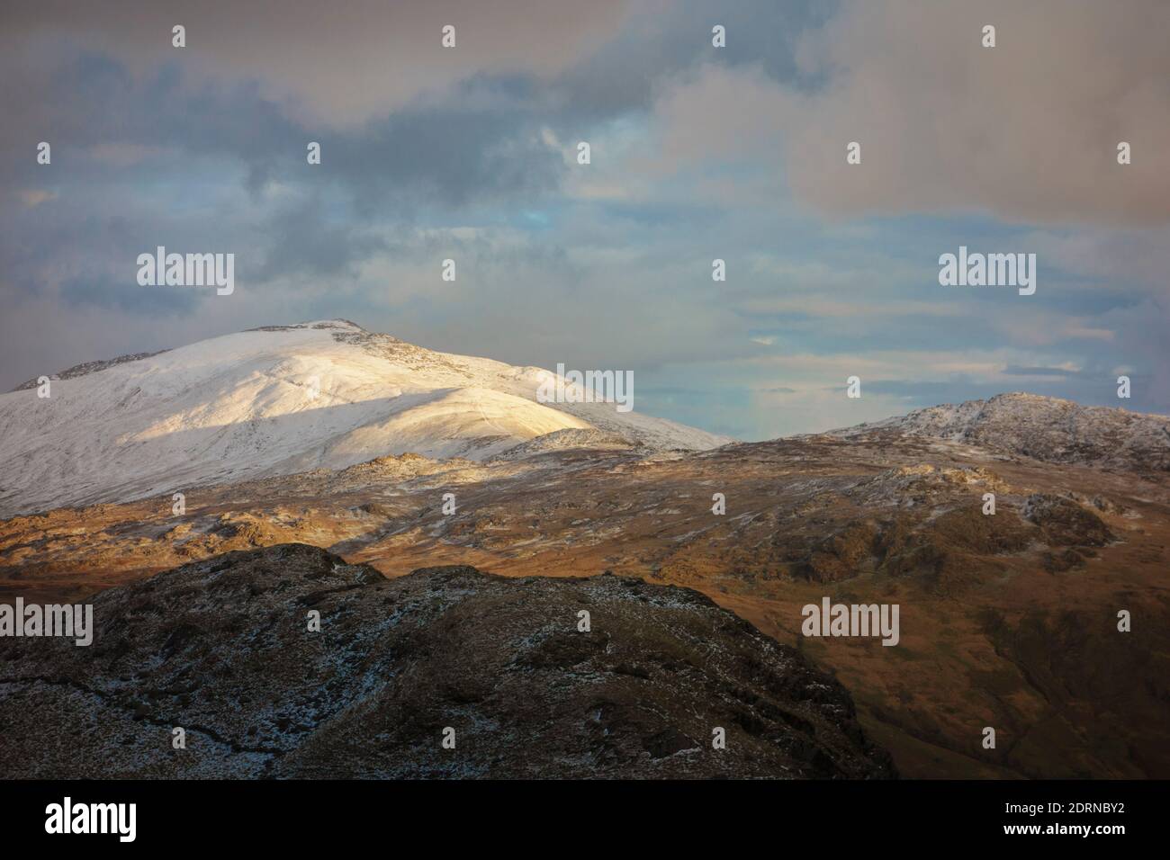 Mount Snowdon, North Wales, Winter Scenes Stock Photo - Alamy