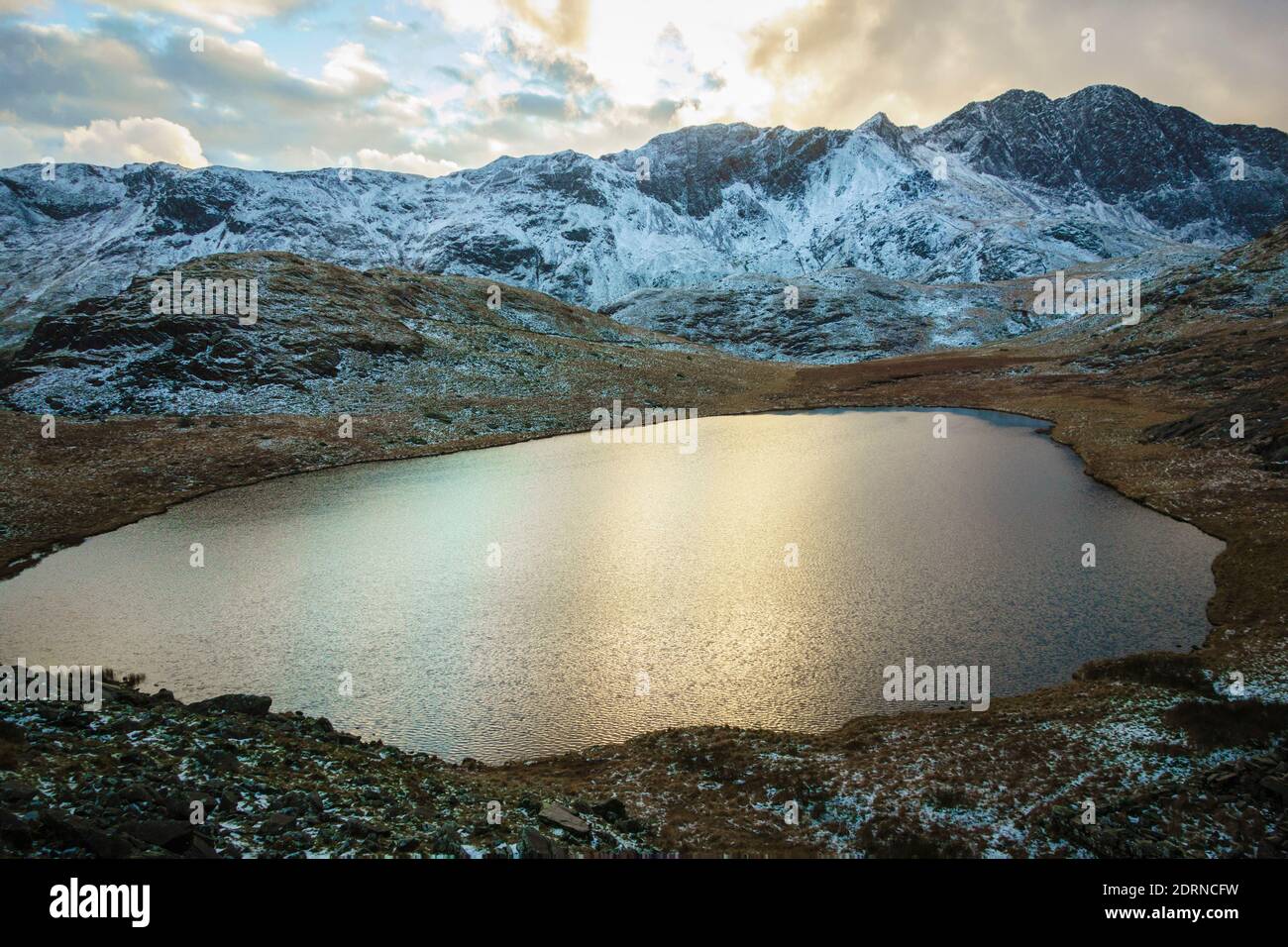 Mount Snowdon, North Wales, Winter Scenes Stock Photo - Alamy