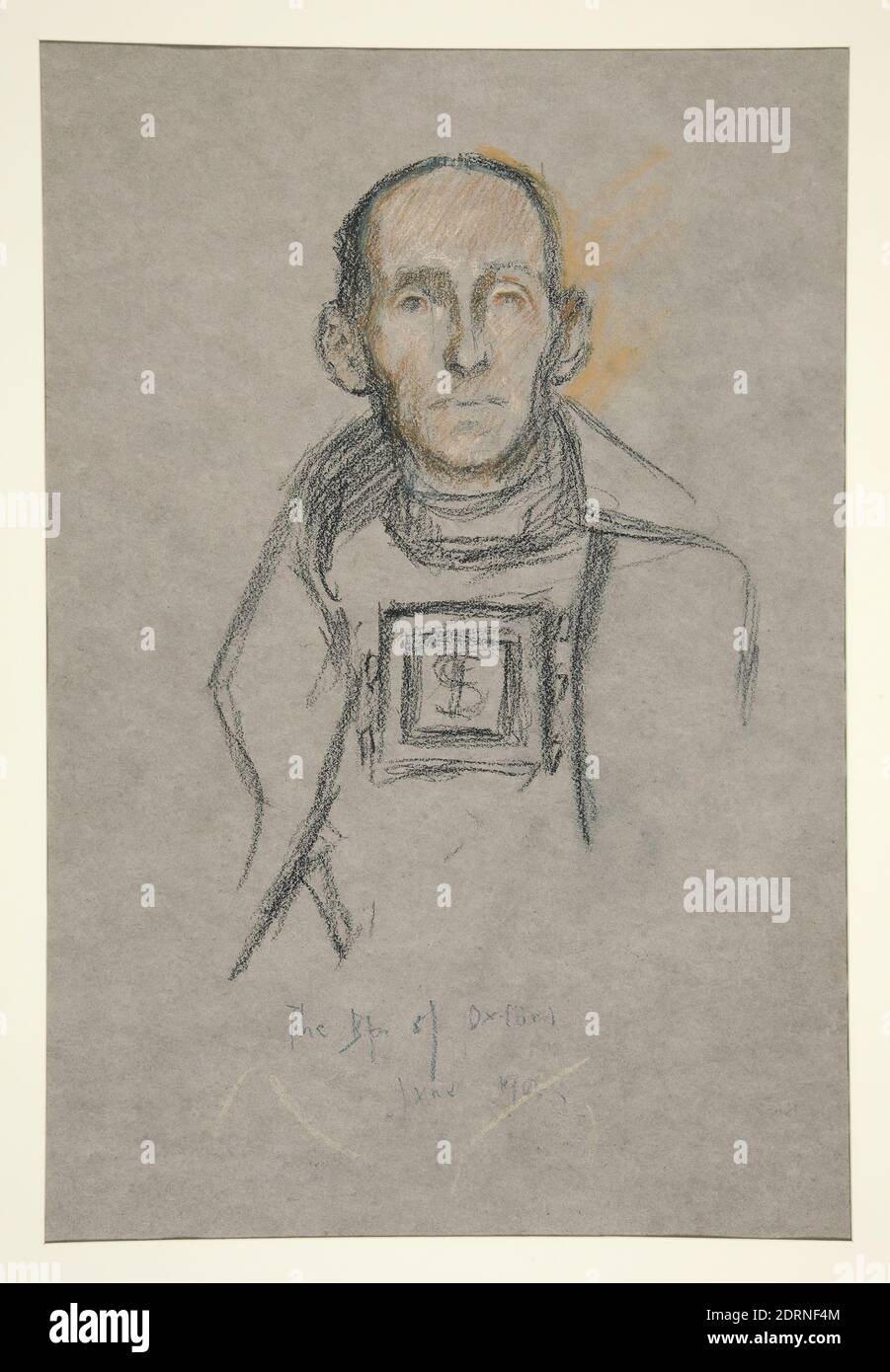 Artist: Edwin Austin Abbey, American, 1852–1911, M.A., 1897, Head and ...