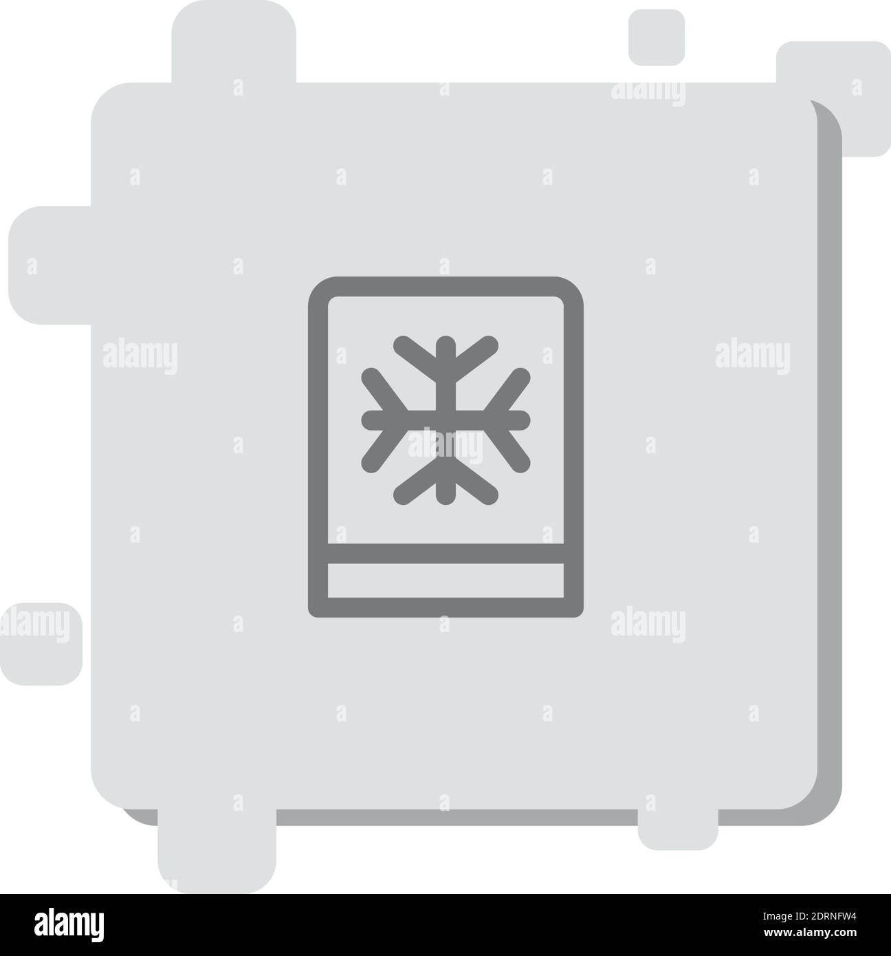 freezer vector icon modern simple vector illustration Stock Vector ...