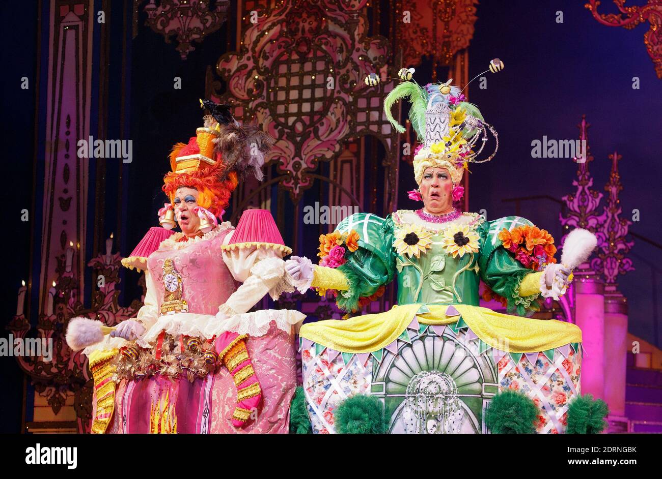 l-r: Matthew Kelly (Ugly Sister), Matthew Rixon (Ugly Sister) in ...