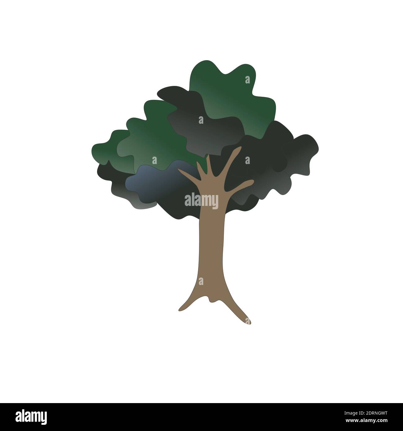 green tree beautiful art work photo Stock Photo - Alamy