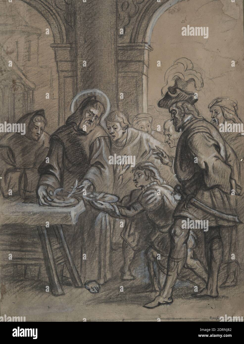 Artist, circle of: Erasmus Quellinus II, Flemish, 1607–1678, St ...