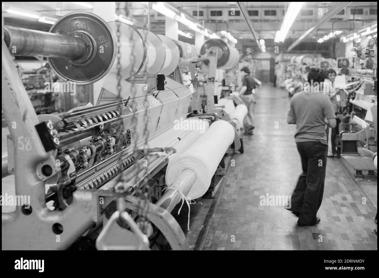 Lansil Factory, Lancaster, Lancashire England, UK. 1977. A selection of ...