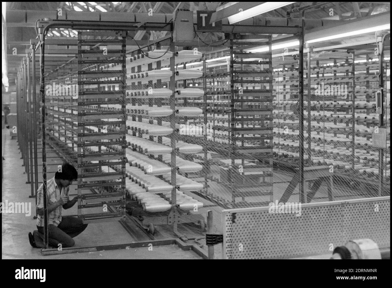Lansil Factory, Lancaster, Lancashire England, UK. 1977. A selection of ...