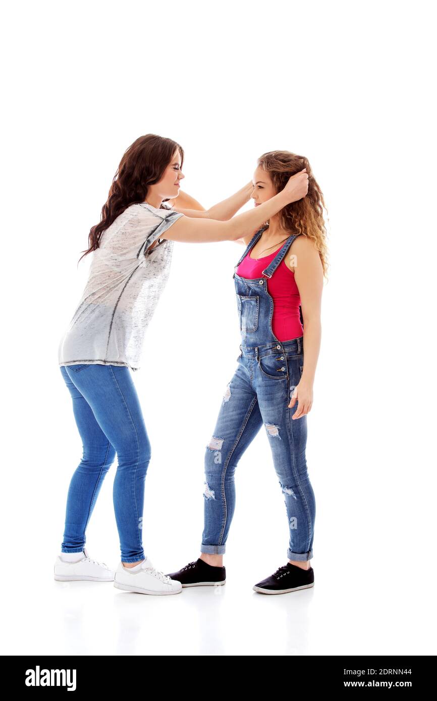Fighting against aggression Cut Out Stock Images & Pictures - Alamy