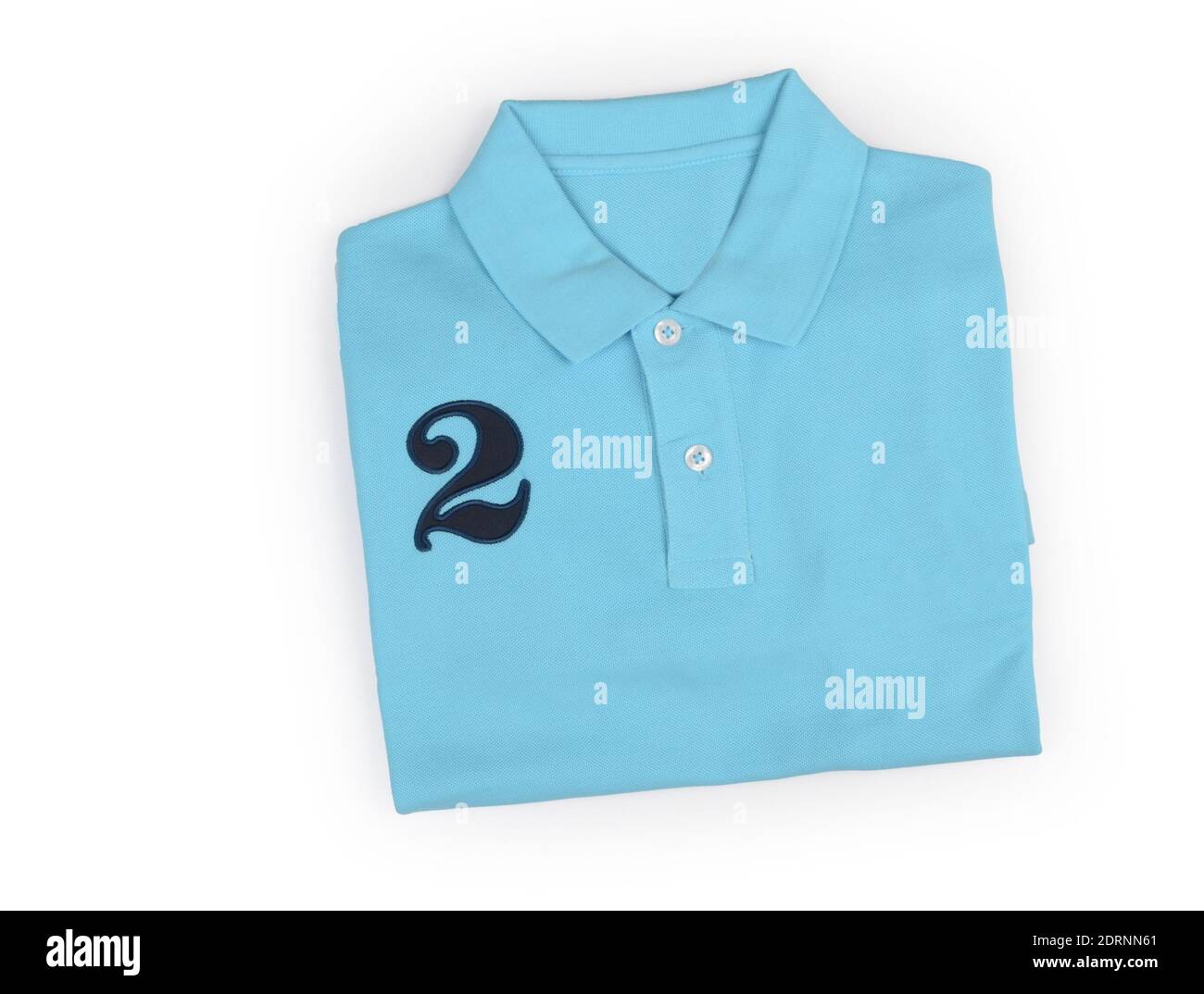 Folded polo shirt Cut Out Stock Images & Pictures - Alamy