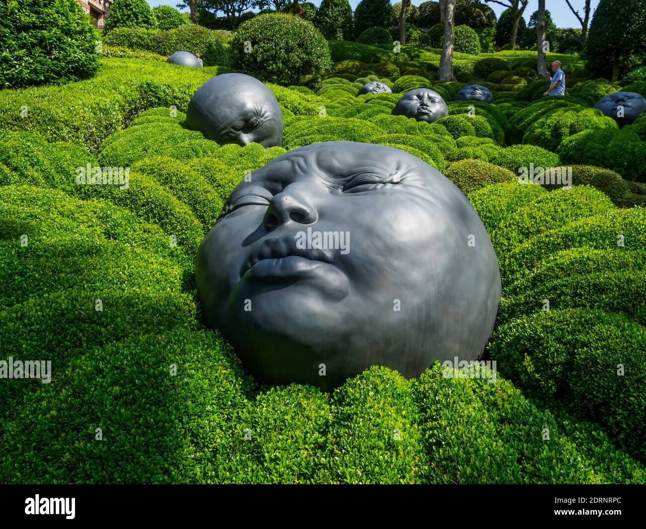 Les Jardins d’Etretat is a neo-futuristic garden that extends over the ...
