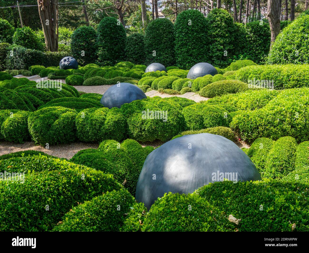 Les Jardins d’Etretat is a neo-futuristic garden that extends over the ...