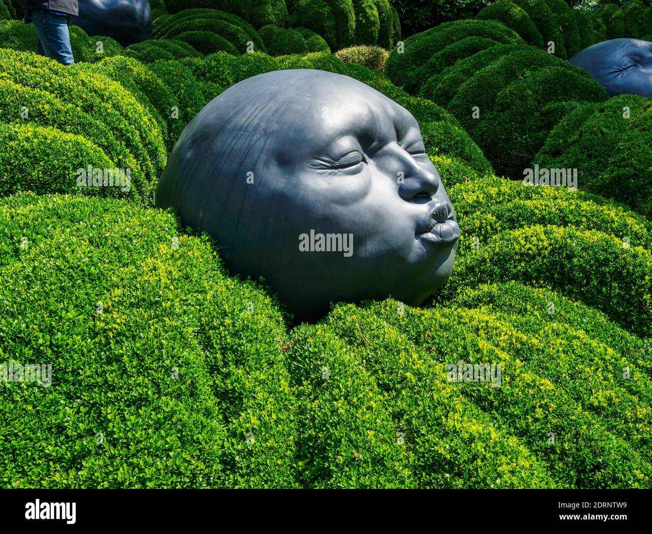 Les Jardins d’Etretat is a neo-futuristic garden that extends over the ...