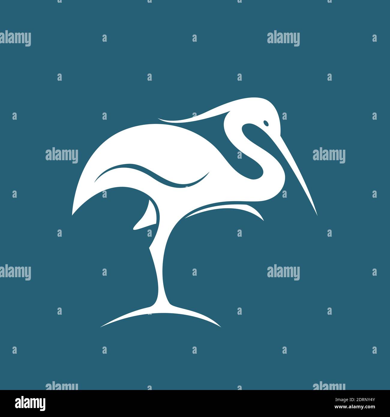 Stork artwork hi-res stock photography and images - Alamy